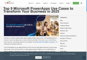 Top 9 Microsoft PowerApps Use Cases to Transform Your Business - Viesearch