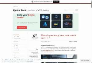 How to Use if, Else, and Switch in C++ - Viesearch